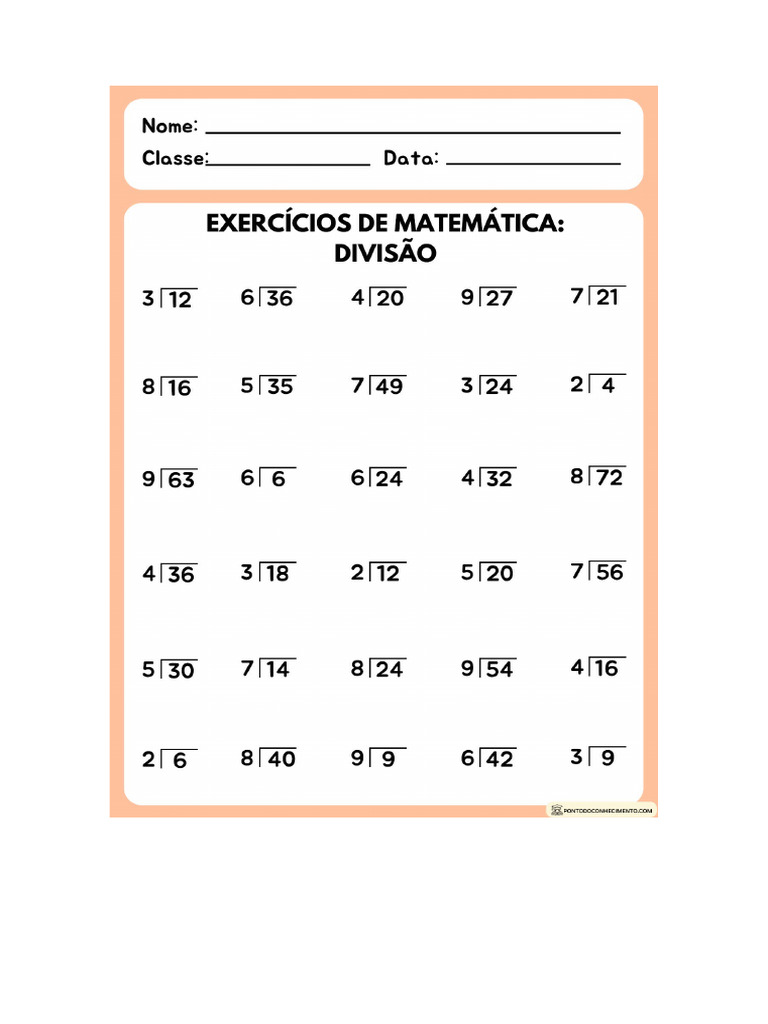 Divisão 1 | PDF