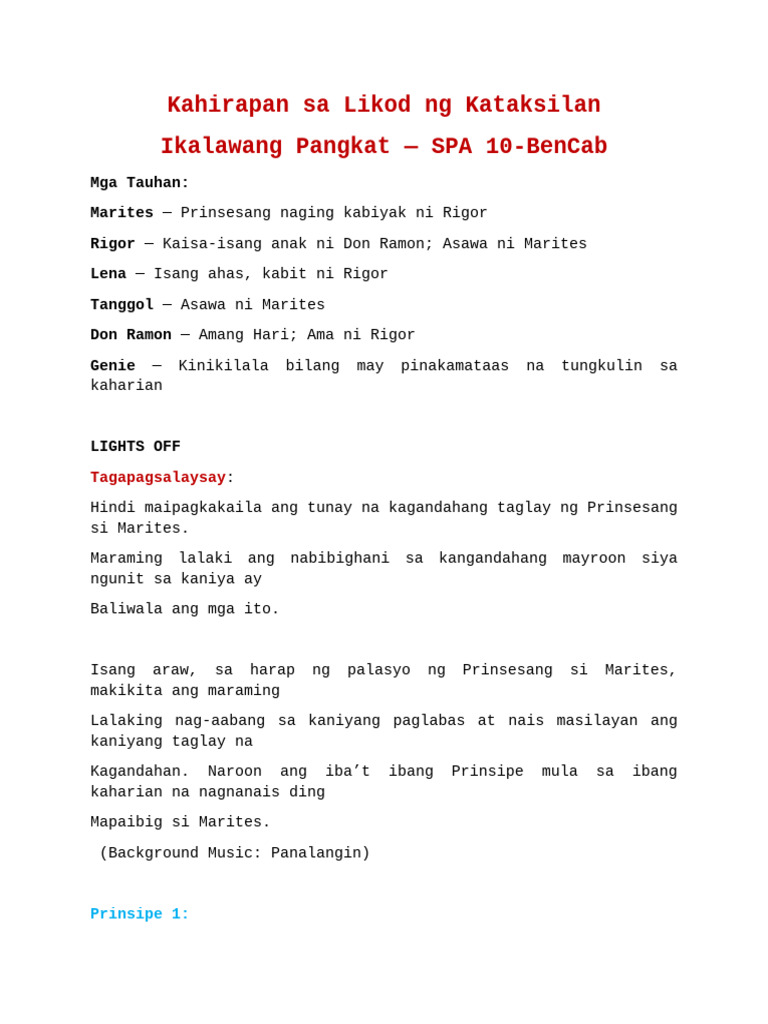 Iskrip Filipino10 | PDF