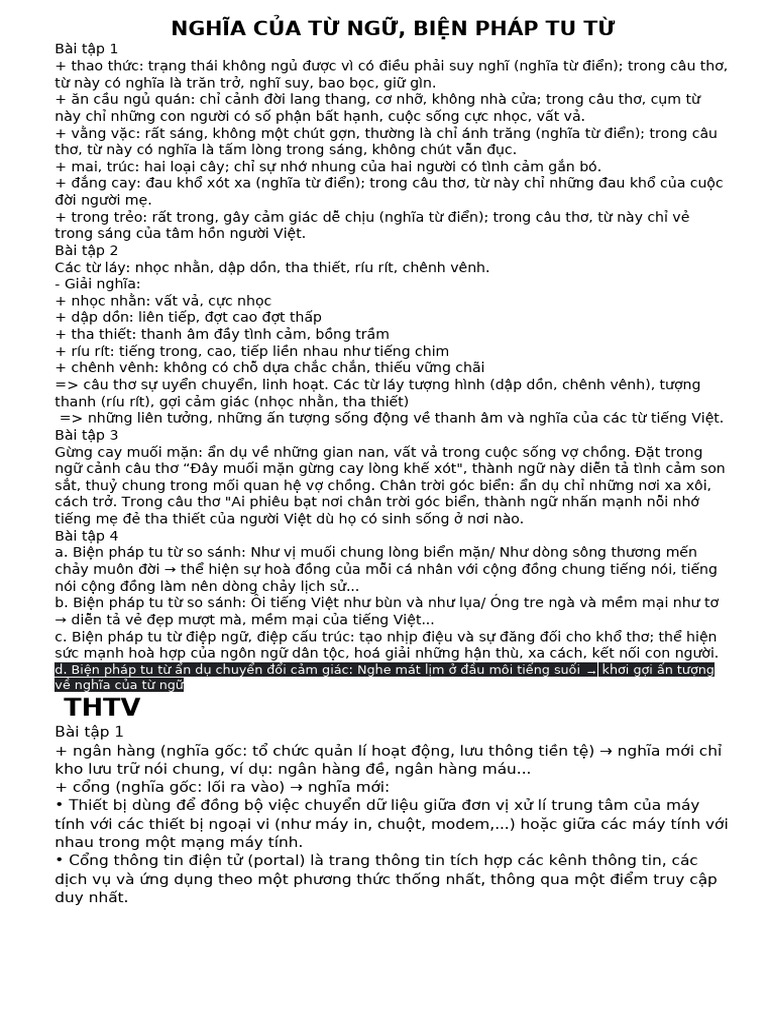 Nghĩa C A T NG | PDF