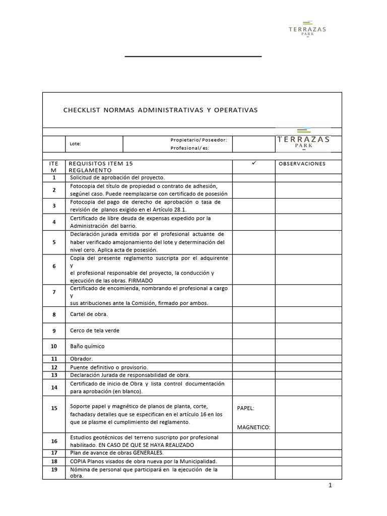 Guia Permiso Obra 2024 | PDF