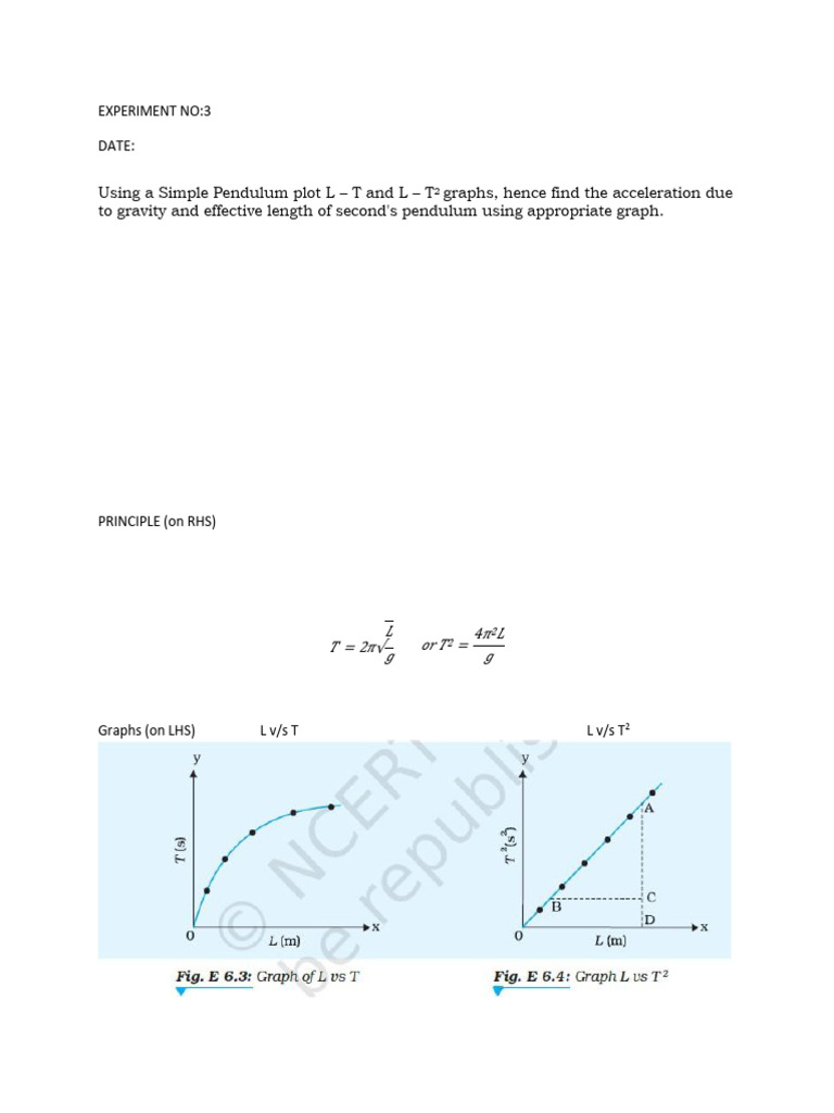 Exp 03 Simple Pendulum Pdf