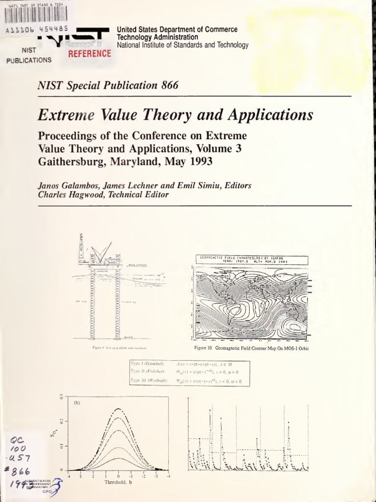 Extreme Value Theory and Applications | PDF