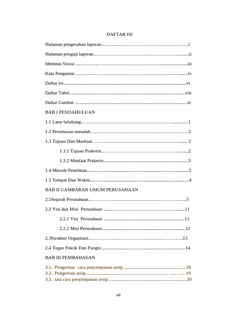 Laporan Terbaru Napisa 1 | PDF