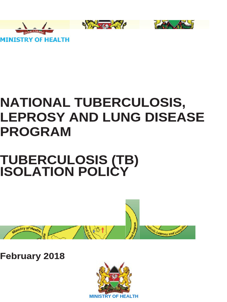 POLICY .-Kenya-TB-Isolation-Policy-Final-June-2018 | PDF | Tuberculosis ...