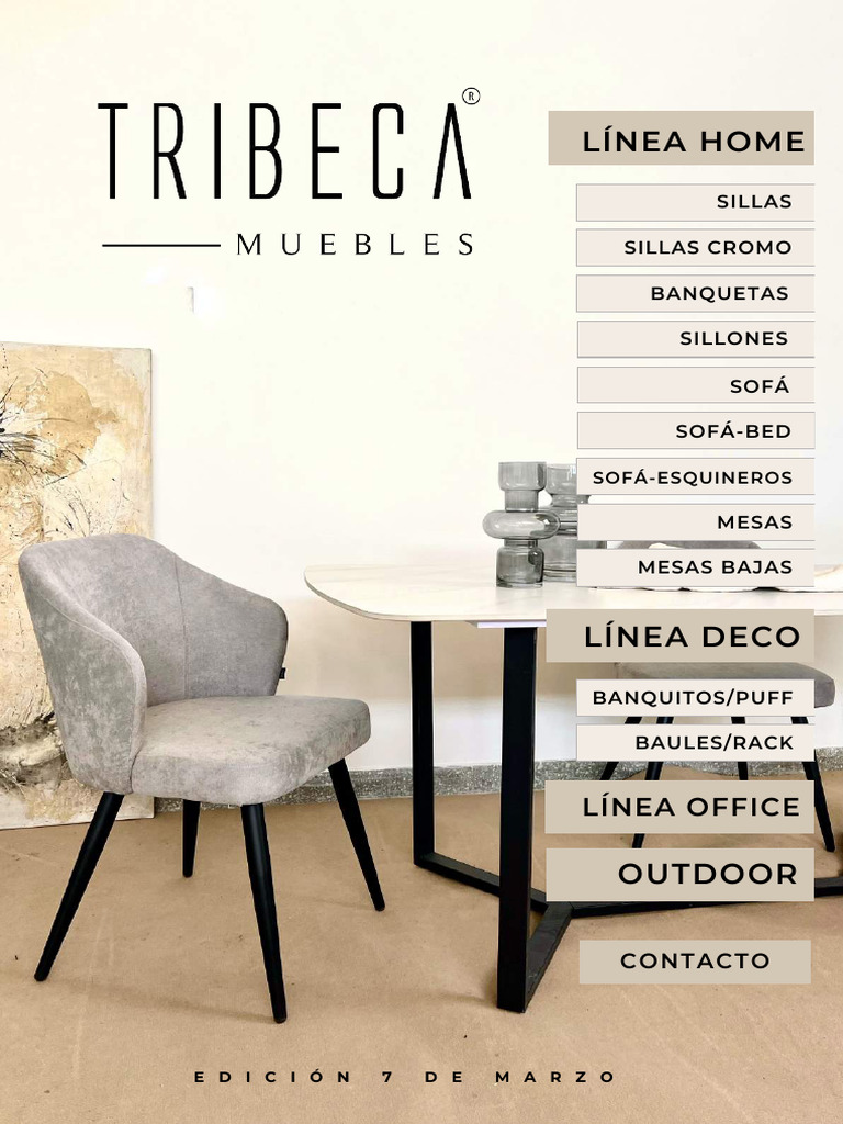 Catálogo Tribeca 07-03-2024 | PDF