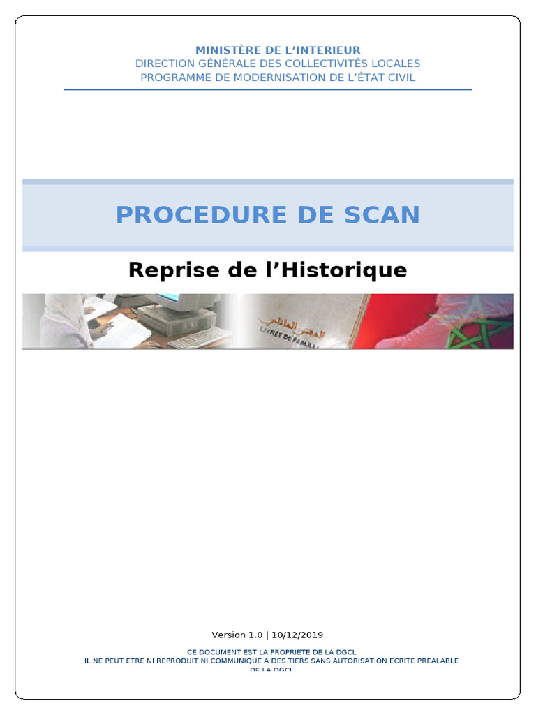 02-Demarrage RH-Procedure Scan v2.0 | PDF