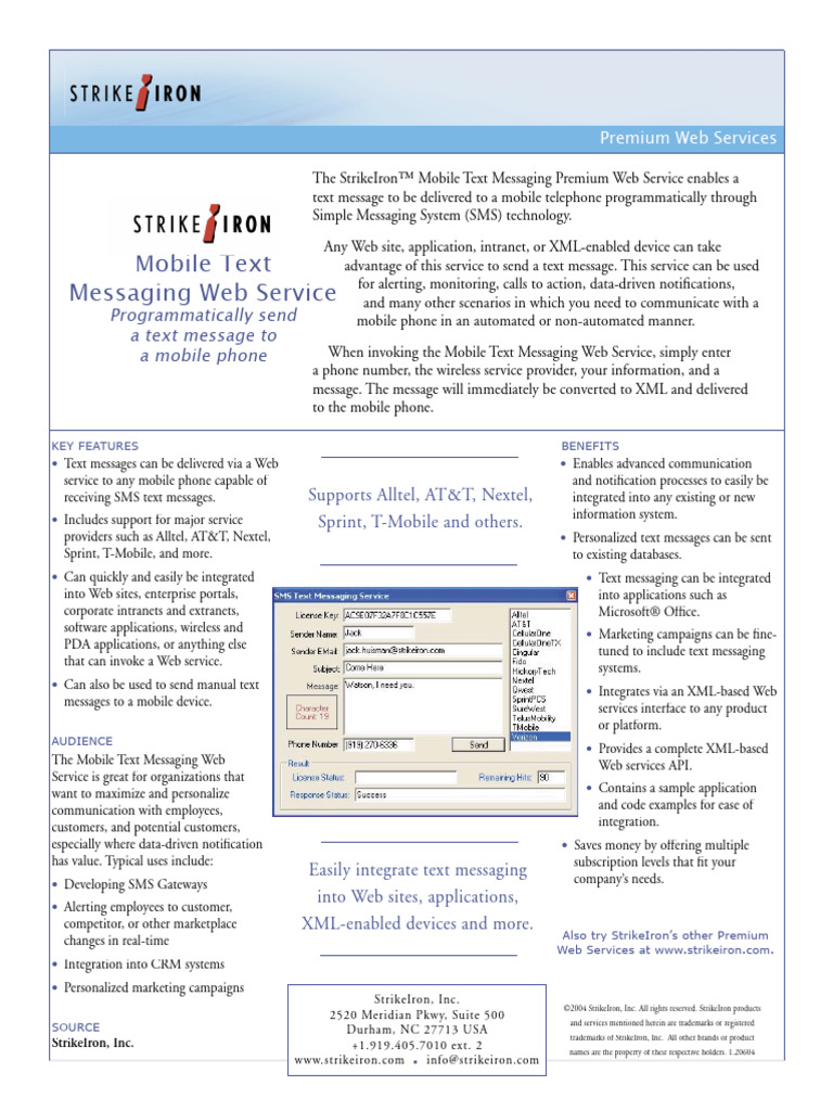 Mobile Text MSG | PDF