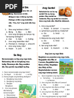 Babasahin-Unang Baitang-Maikling Kwento | PDF