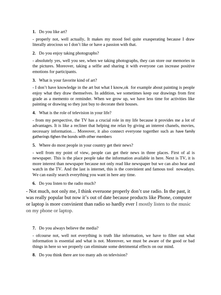 Do You Like Art Pdf