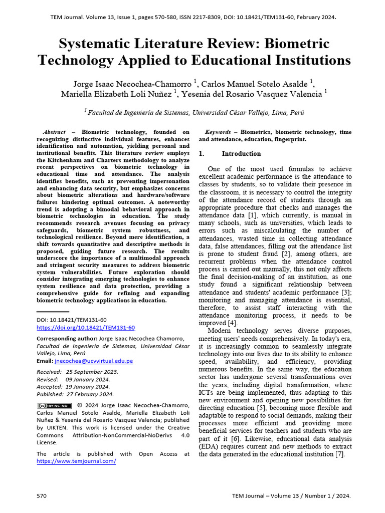 Systematic Literature Review | PDF