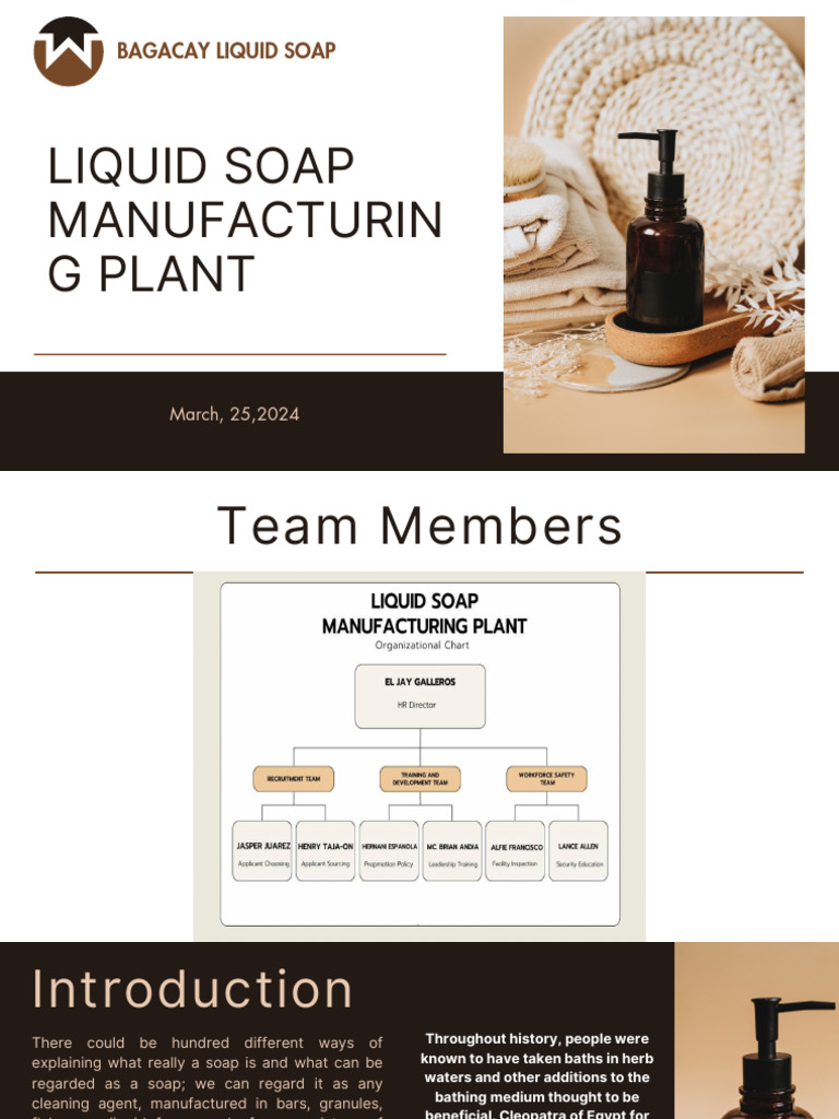 Liquid Soap Manufacturing Process Guide | PDF | Soap | Cooking, Food & Wine