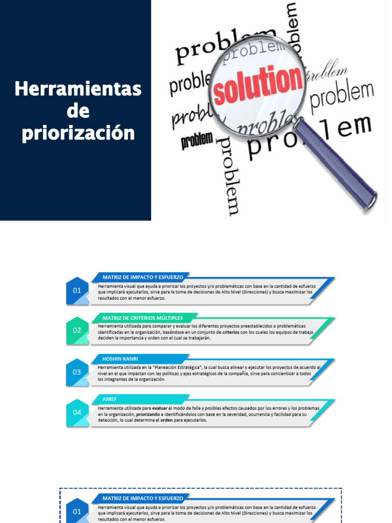 Herramientas de Priorización VF | PDF