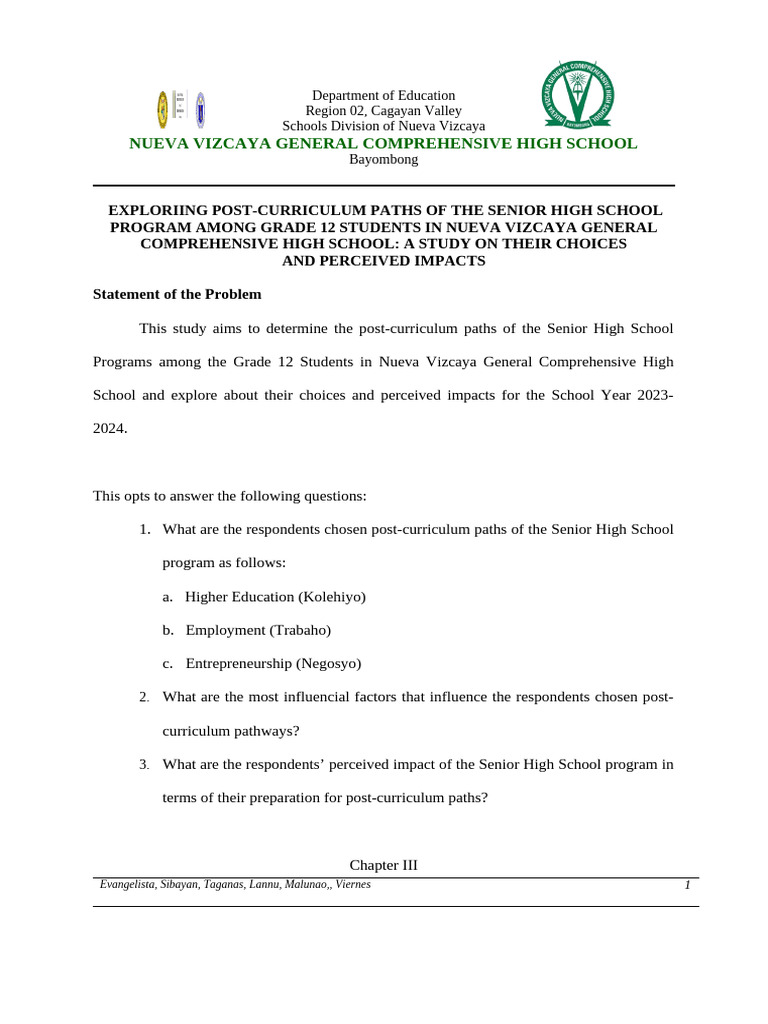 Chapter 3 Validation Draft Pdf