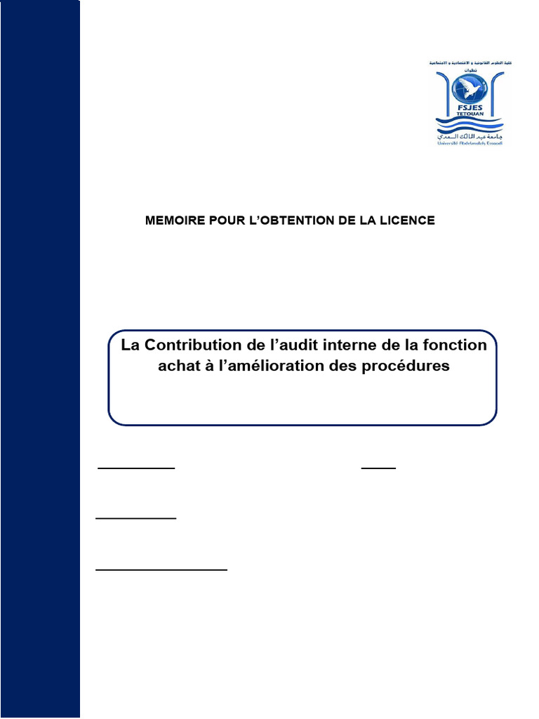 Rapport de Stage LOURHAOUI Chaimae | PDF | Business