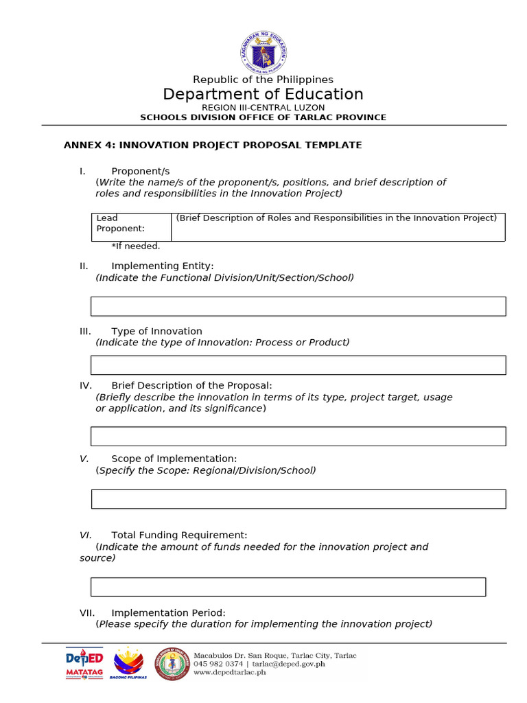 Updated Innovation Template | PDF