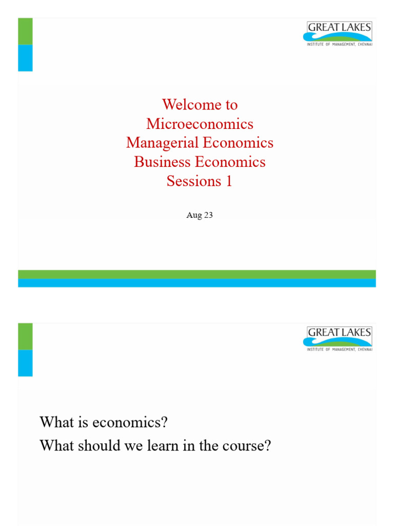 Micro Economics | PDF