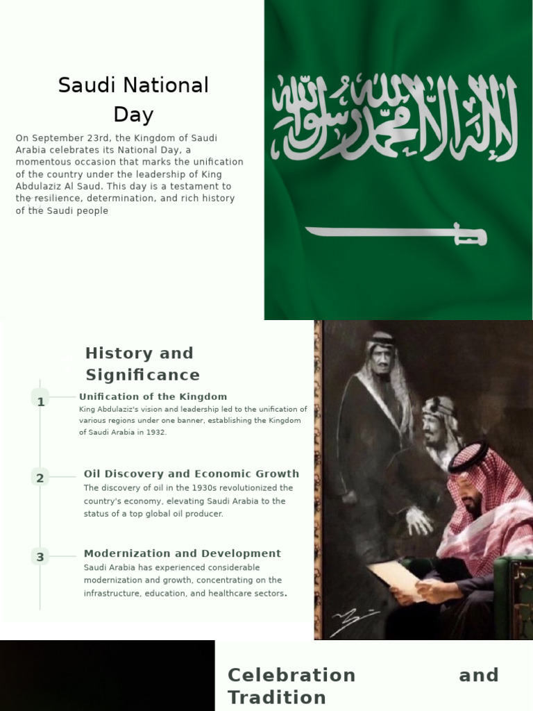 Saudi National Day - Raghad Alqarni | PDF