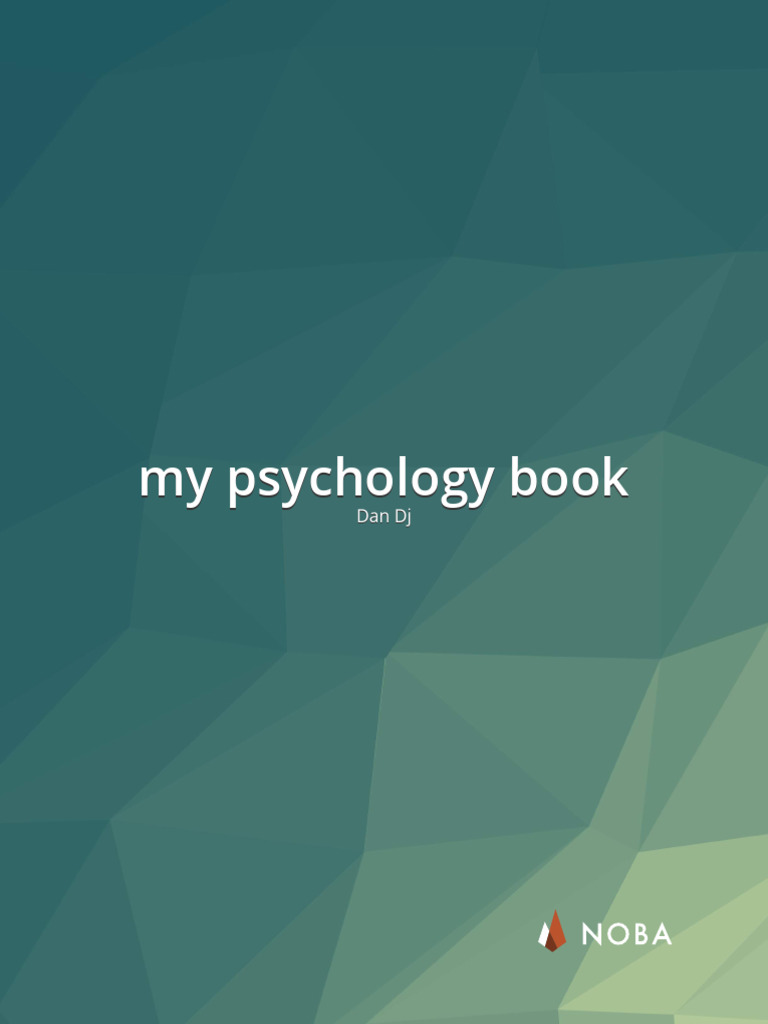 My Psychology Book | PDF