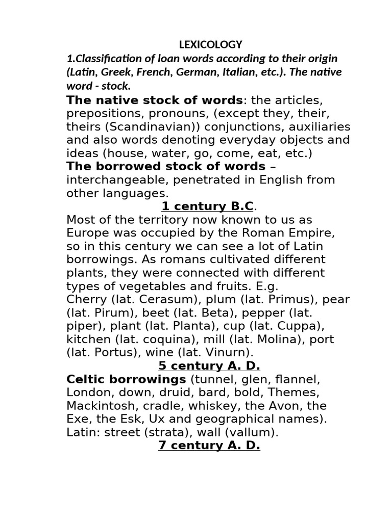 LEXICOLOGY | PDF