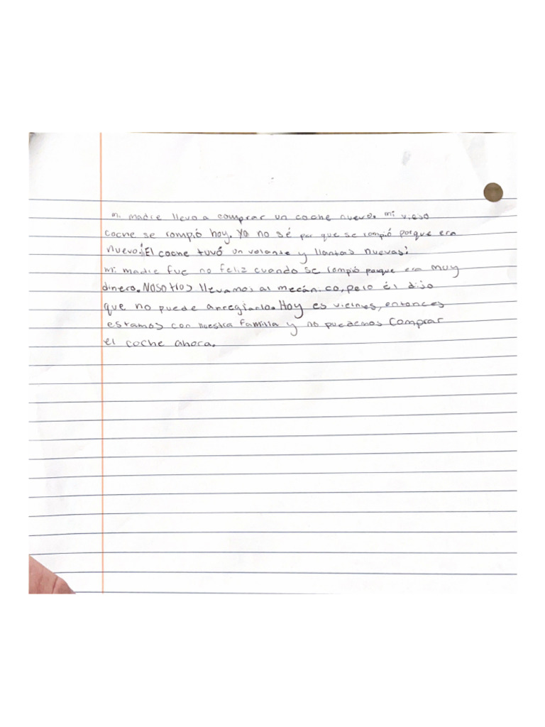 spanish paragraph | PDF