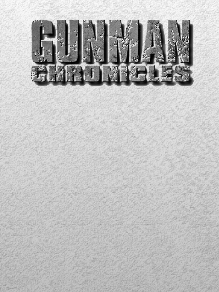 Gunman Chronicles Manual | PDF