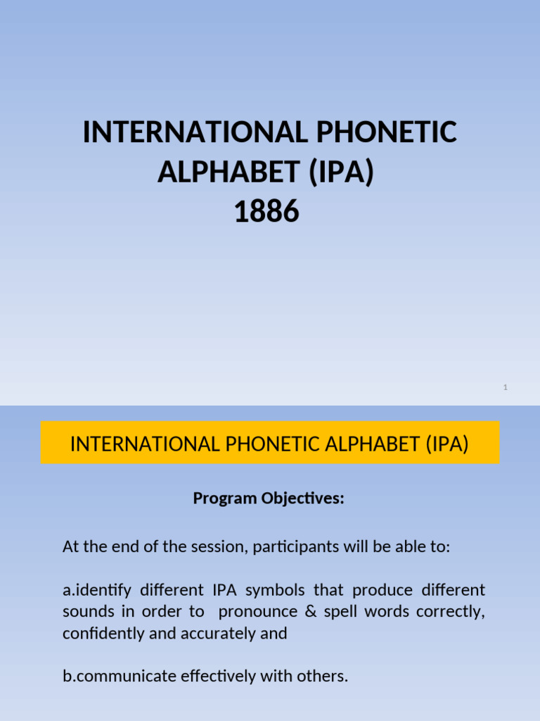 Phonetics PSMB | PDF