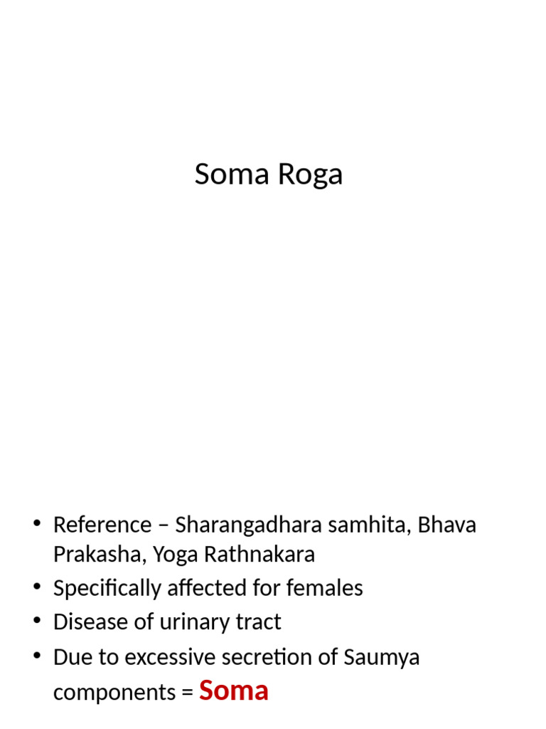 6. Soma Roga | PDF