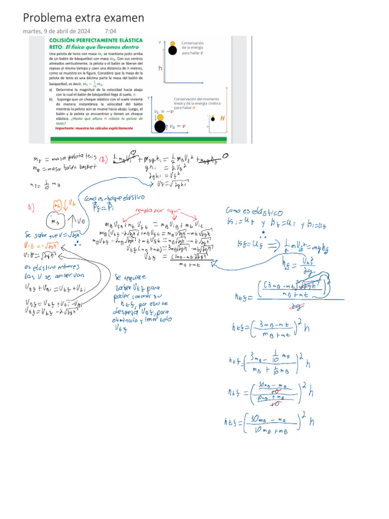 Problema Extra Examen | PDF