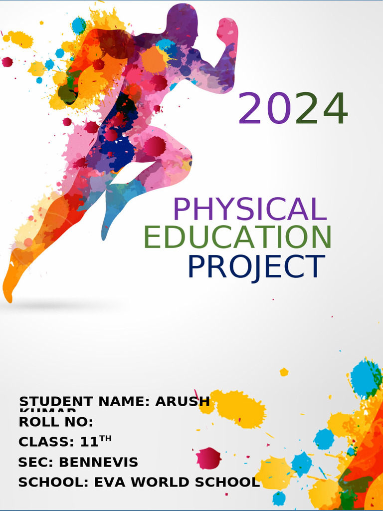 Physical Education Class 11 Project | PDF