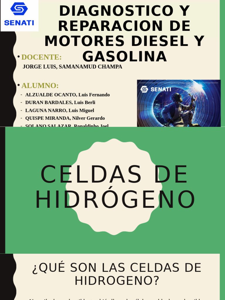 CELDAS DE HIDROGENO (1) | PDF