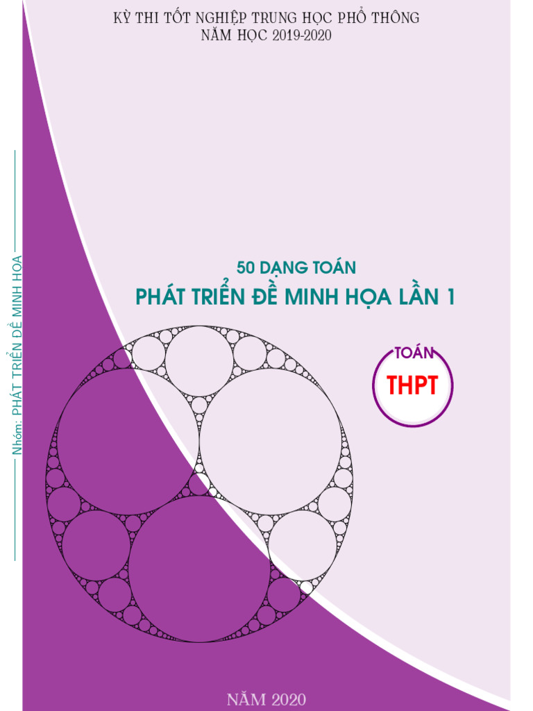 50 Dang Toan Phat Trien de Minh Hoa THPT QG 2020 Mon Toan Lan 1 | PDF