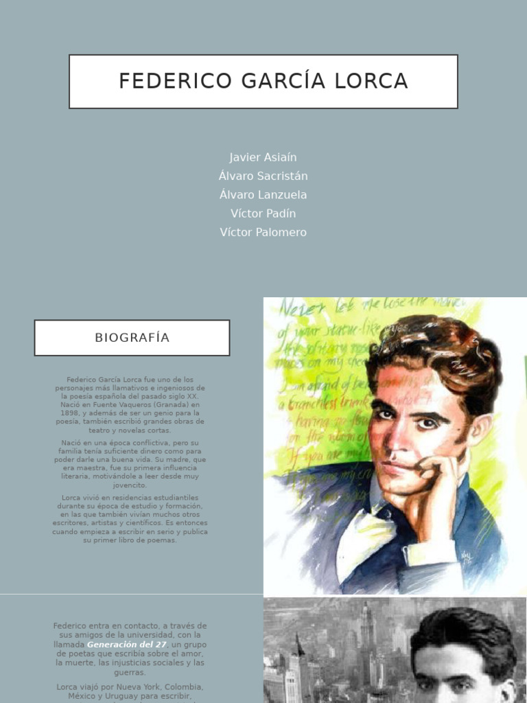 Federico Garcia Lorca | PDF