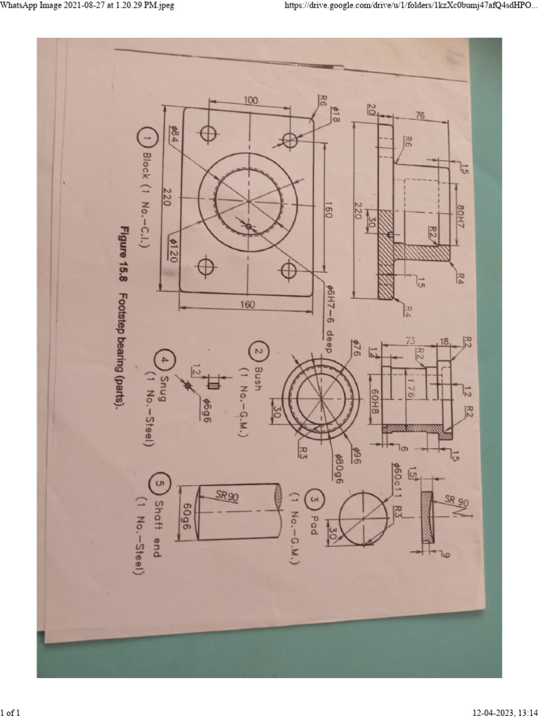 Foot Step Bearing | PDF