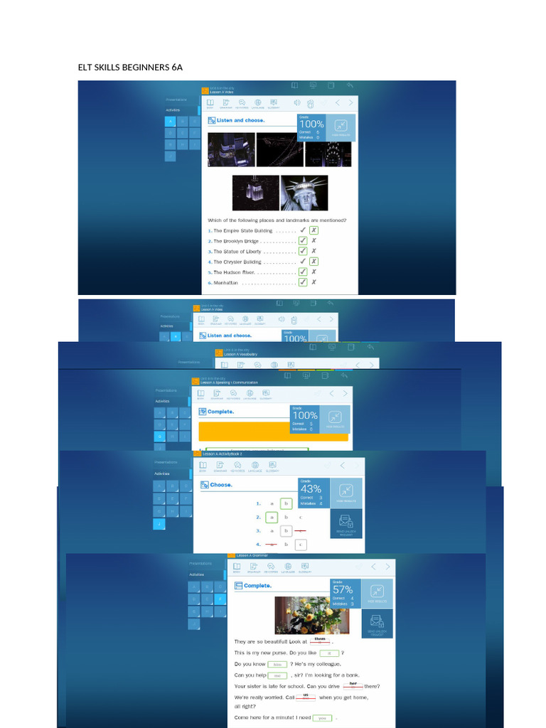Elt Skills Elementary 6a | PDF