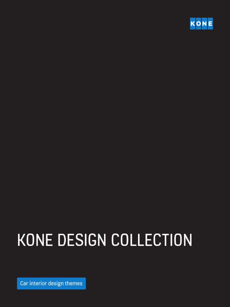 KONE Design Collection Book - SF2994 v1222 - tcm25-18776 (7 - 25 - 23 ...