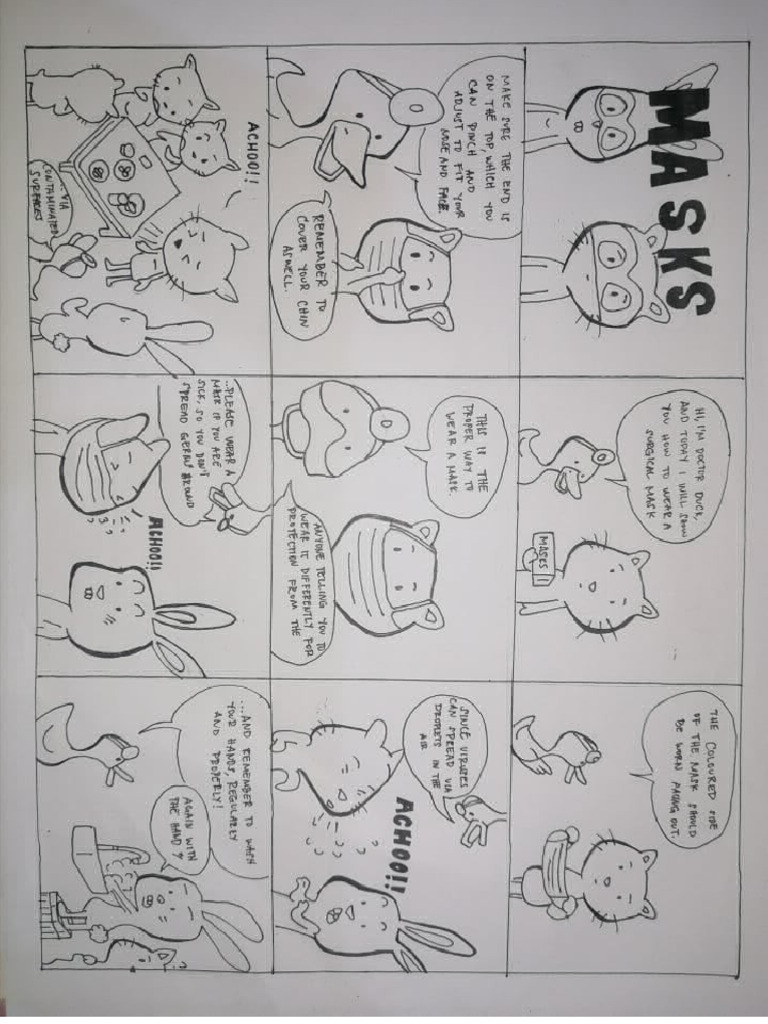 2 Pages Comic Strip | PDF