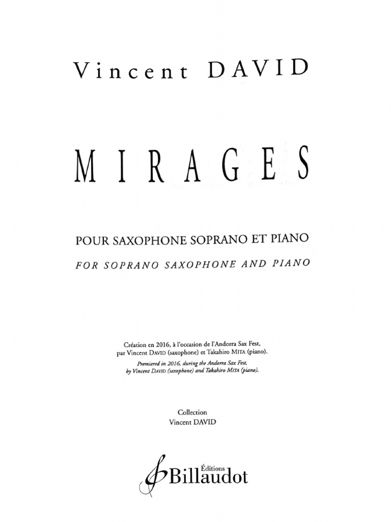 Mirage Score | PDF