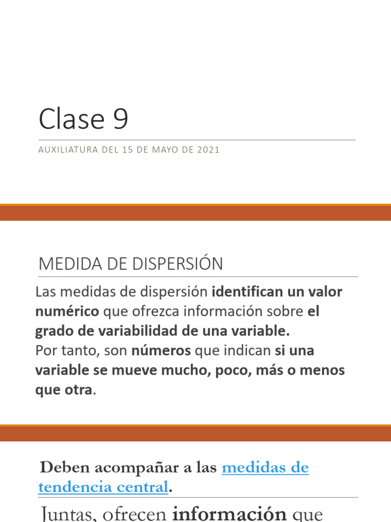 Clase 9 | PDF