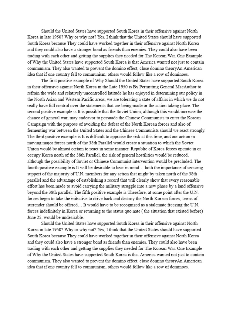 The Korean War | PDF