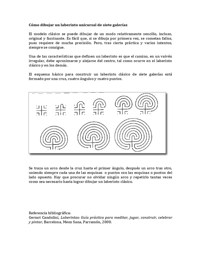 Ficha Dibujar Laberinto | PDF