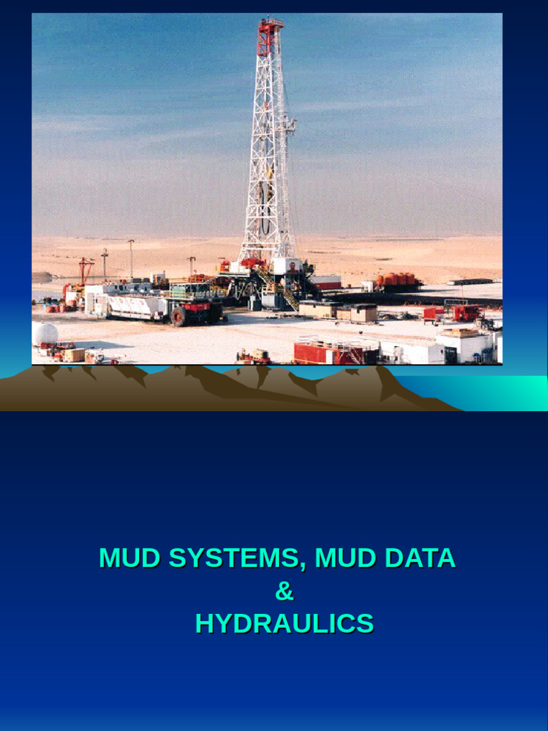 02 - Mud Types, Mud Data & Hydraulics | PDF