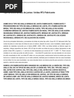 Ficha Tecnica Anillos RTJ | PDF