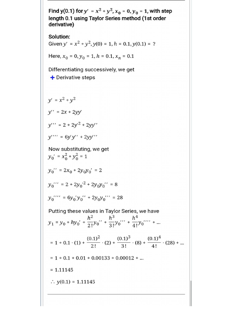 Numerical Methods Problems | PDF Numerical Methods Problems | PDF