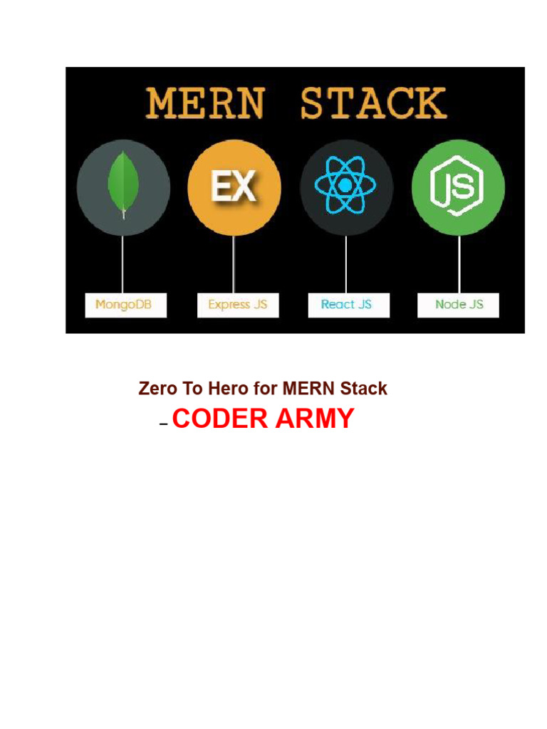 MERN Stack Coder Army | PDF