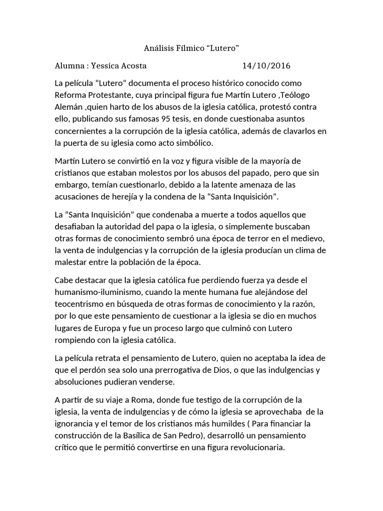 Análisis Fílmico | PDF