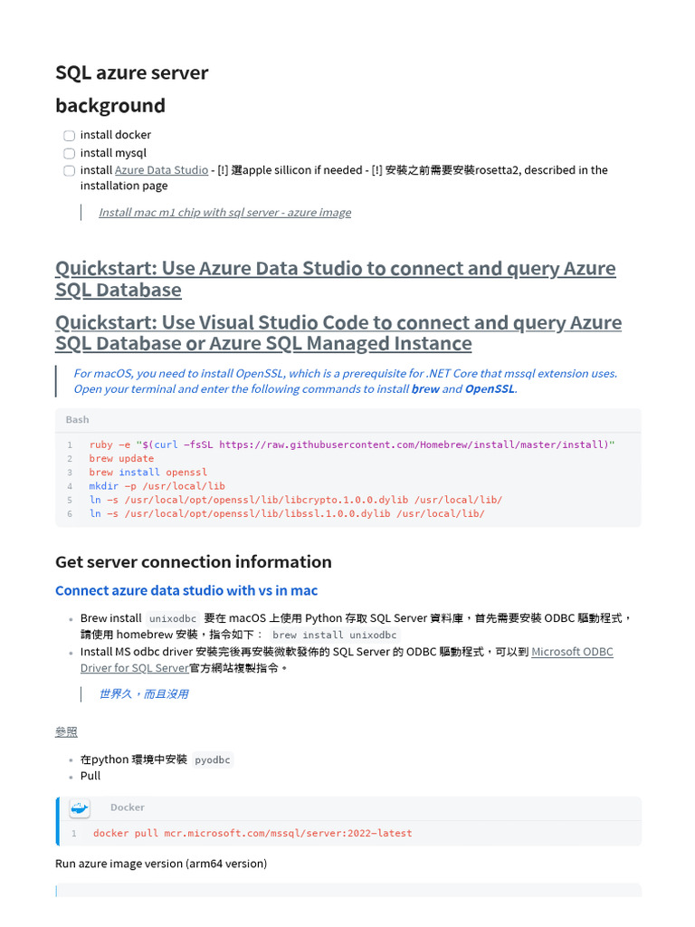 SQL Azure Server | PDF