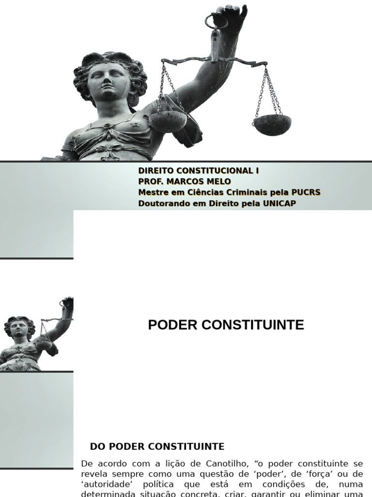 Poder Constituinte | PDF