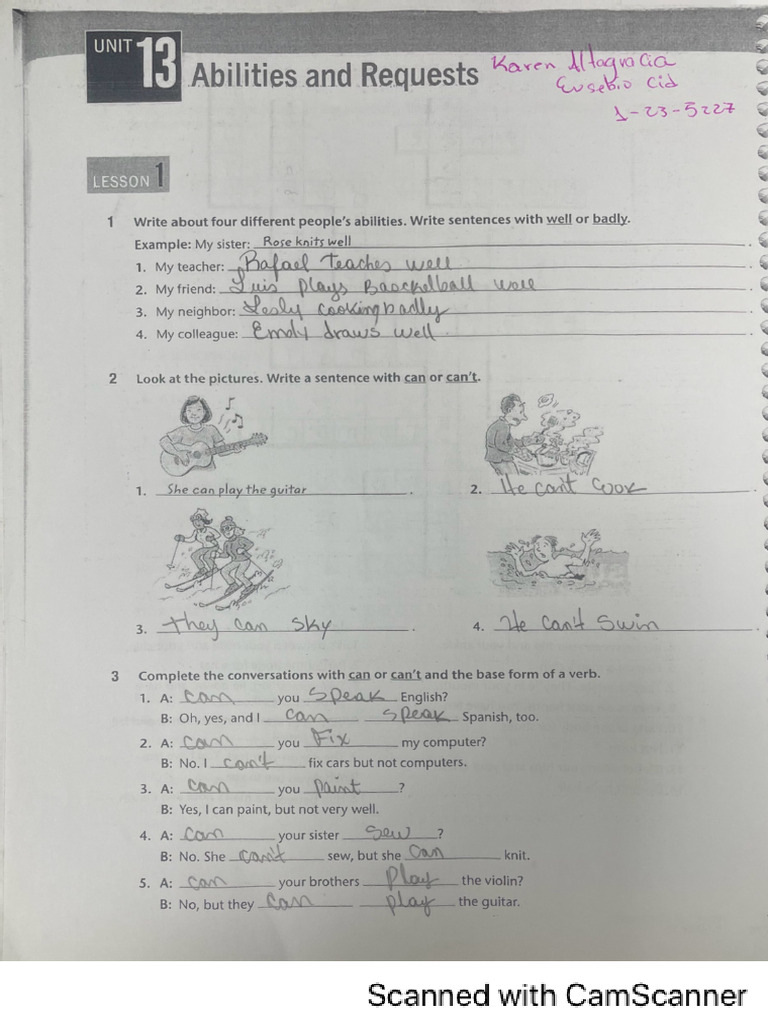 Unit 13 Karen Eusebio | PDF
