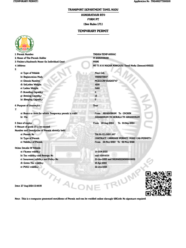 Vahan - Parivahan.gov - in Onlinepermit Vahan Ui Permitreports ...