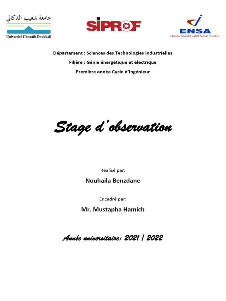 Rapportstagefinal - 230707 - 120648 2 | PDF